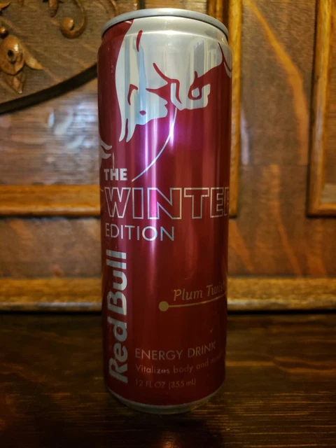 RARE! RED BULL ENERGY DRINK - PLUM TWIST THE WINTER EDITION (1X) FULL ...