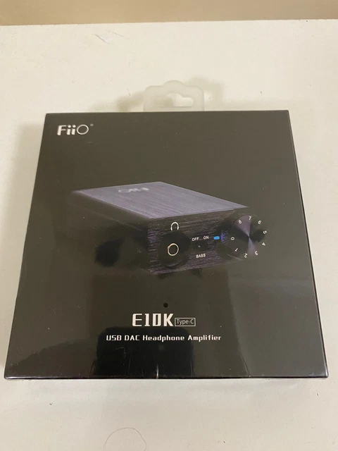 FIIO E10K USB-C DAC / Coaxial Digital Output Desktop Headphone ...