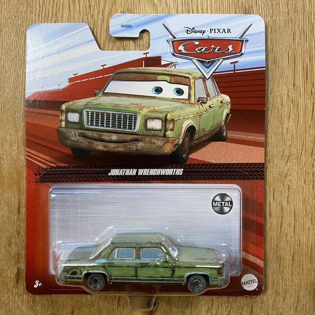 DISNEY PIXAR CARS Jonathan Wrenchworths Diecast Cars On The Road Mattel ...