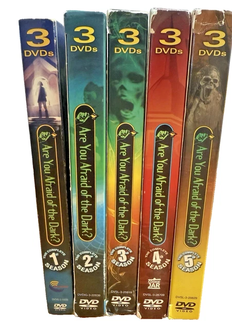 ARE YOU AFRAID of the Dark? Seasons 1 -5 DVDs Box Sets Christmas Gift ...