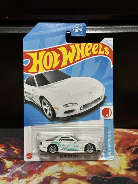 2024 HOT WHEELS '95 Mazda RX-7 170/250 HW J-Importations 9/10 EUR 4,40 - PicClick FR