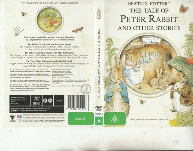 BEATRIX POTTER-THE TALE of Peter Rabbit And Other Stories-[Lot3 ...
