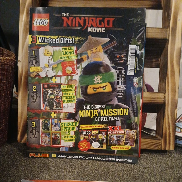 LEGO NINJAGO MAGAZINE the Lego ninjago movie pack £10.00 - PicClick UK