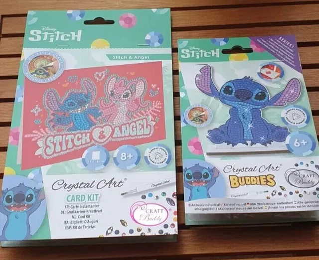 DISNEY - STITCH & Angel - Crystal Art - Card Kit + Buddie Kit - Factory ...
