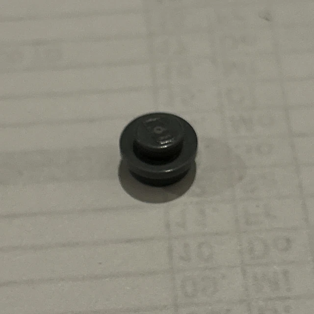 LEGO® 6141 4210633 Bauplatte rund 1 x 1 dunkelgrau - 11 Stück EUR 1,00 - PicClick DE