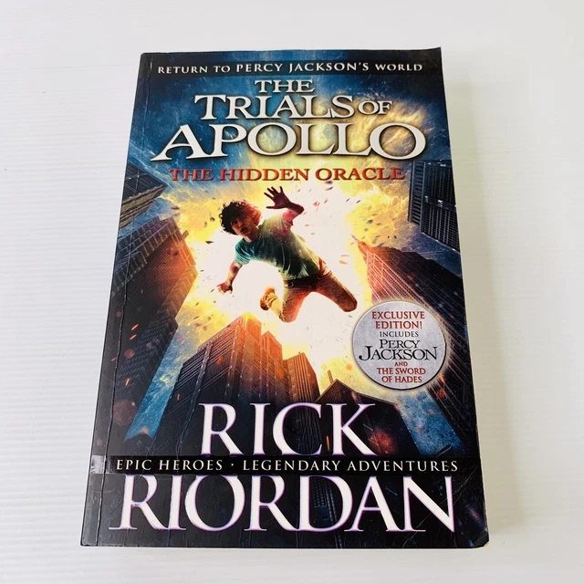 THE TRIALS OF Apollo The Hidden Oracle by Rick Riordan 2016 YA Fantasy ...