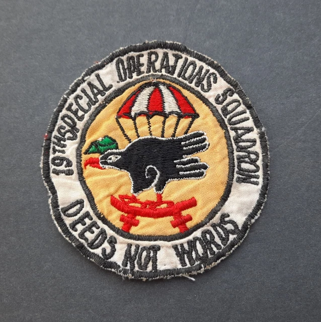 ORIGINAL USAF PATCH 19 SOS Special Operations Squadron C-123K Air ...