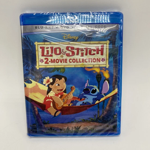 LILO AND STITCH 2 Movie Collection (Blu-ray/DVD, 2022, 4-Disc) NEW ...