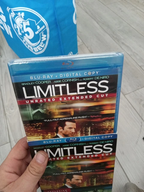 LIMITLESS (BLU-RAY DISC, 2011, 2-Disc Set, Unrated Includes Digital ...