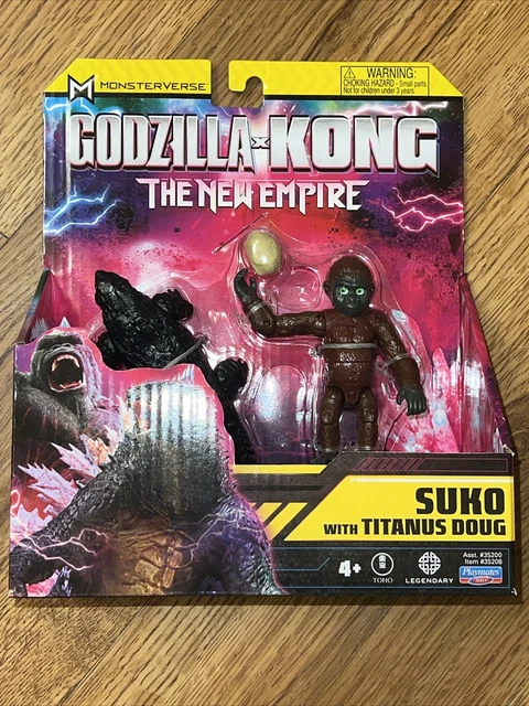 2024 MONSTERVERSE GODZILLA X Kong The New Empire Suko With Titanus Doug ...