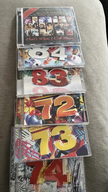NOW THAT'S WHAT I Call Music Double CDs, Now, 72,73,74,83 & 84 £10.00 ...