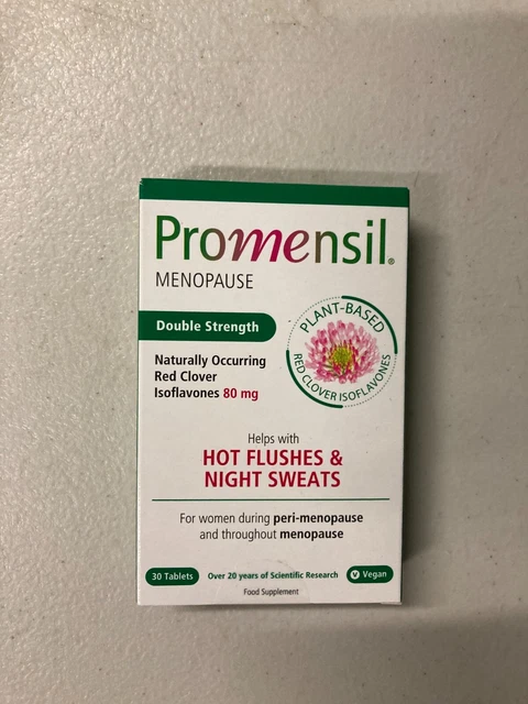 PROMENSIL MENOPAUSE DOUBLE Strength Tablets 30 Pack *Exp 2028* £12.95 ...
