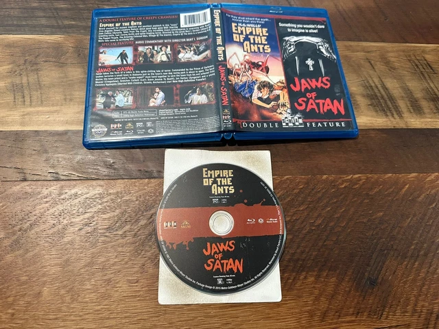 EMPIRE OF THE Ants & Jaws of Satan Blu ray*Scream Factory*Double ...