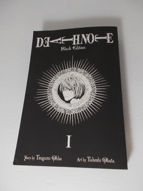 DEATH NOTE BLACK Edition Omnibus 1 Manga English Deathnote Vol 1 & 2 ...