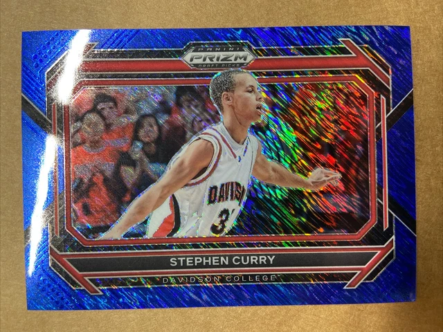 2023-24 PRIZM DRAFT Picks FOTL Stephen Steph Curry /19 Blue Shimmer ...