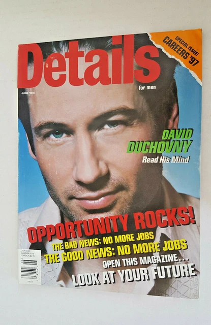 DETAILS MAGAZINE JUIN 1997 David Duchovny The X-Files EUR 27,73 ...