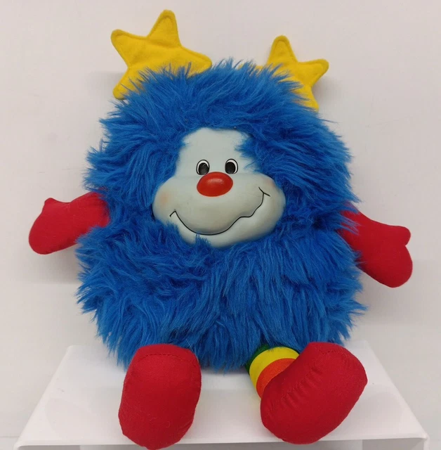 VINTAGE RAINBOW BRITE Sprite Buddy Blue Champ Plush 1983 Retro Hallmark ...