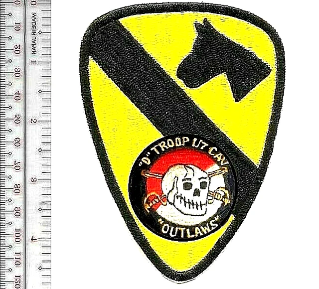 US ARMY VIETNAM 1st Cavalry Division 7th Cavalry Regiment 1st Squadron ...