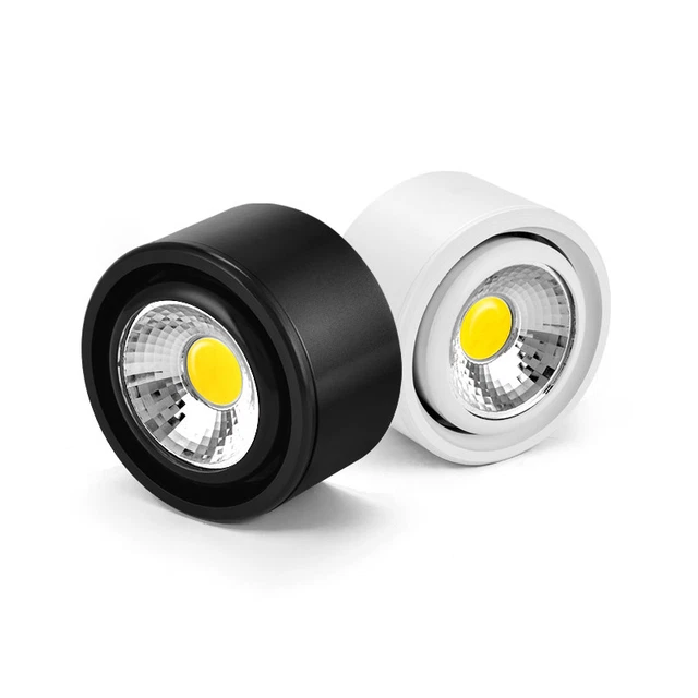 DIMMABLE/N LED COB Ceiling Light Fixture Adjustable Picture Spotlight ...