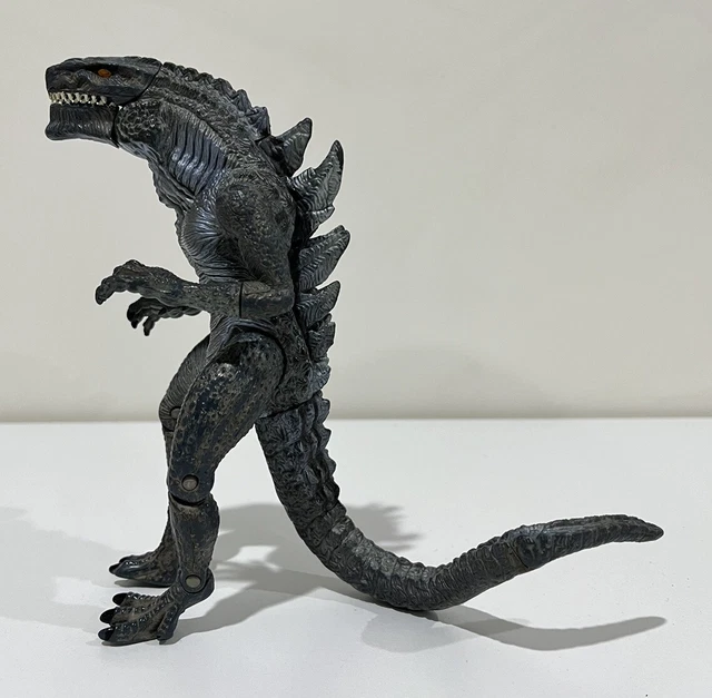 VINTAGE GODZILLA ROARING Figure 1998 Treandmasters Incomplete No ...