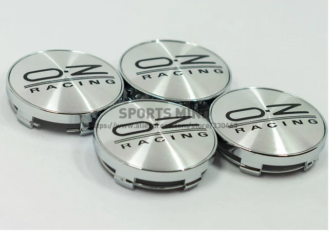 4X60MM OZ RACING Emblem Wheel Center Caps Hubcaps Rim Caps Badges ...