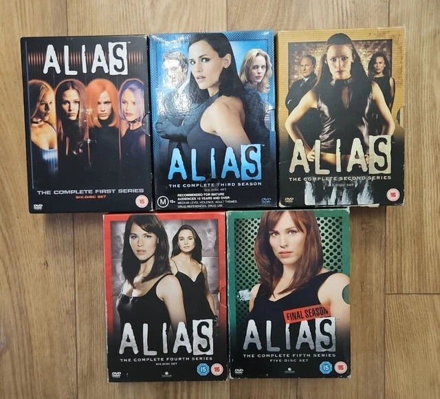 ALIAS COMPLETE TV Series Season 1-5 Box Set Dvd £14.99 - PicClick UK
