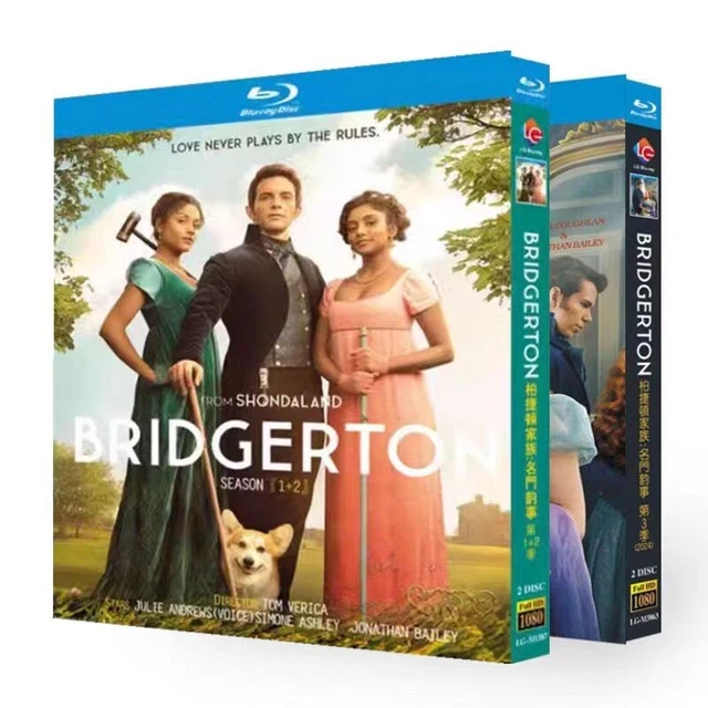 BRIDGERTON SEASON 1-3 :TV Series Blu-Ray DVD BD 4 Disc Box Set EUR 34,57 - PicClick FR