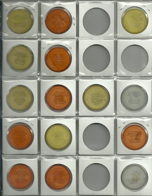 1960'S GENERAL MILLS 83 Different Flags Coins: Near Set /100 Very Rare ...