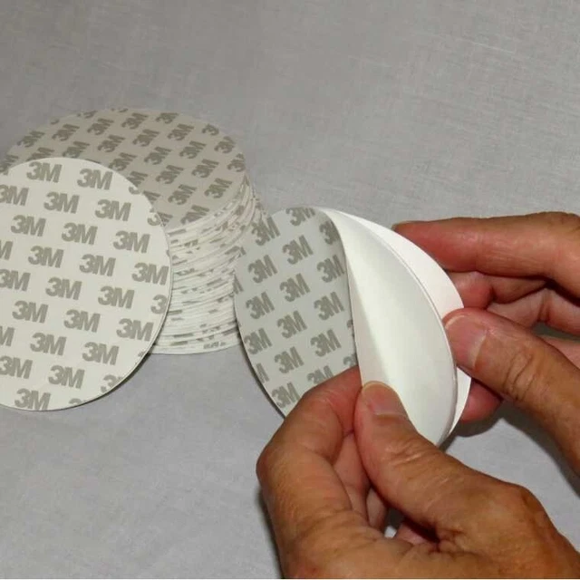 WHITE CIRCULAR ADHESIVE Pads (PK OF 2) for REGALIA Apron Badges - FREE ...