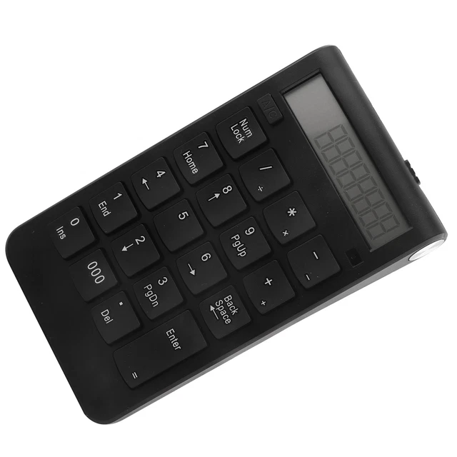 2.4G WIRELESS KEYPAD 29 Keys Number Keyboard With LCD Display Fit £16. ...