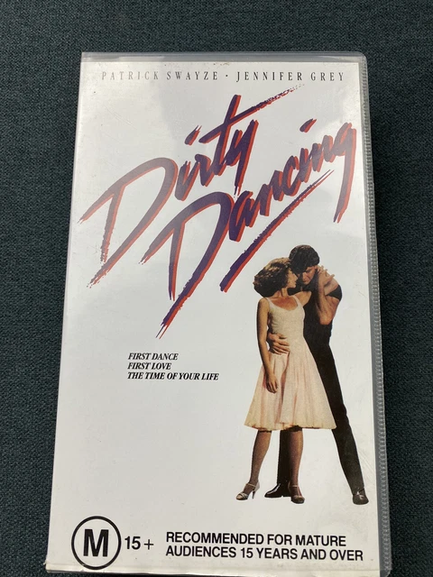 DIRTY DANCING VHS Patrick Swayze Jennifer Grey 1987 Vestron Release EUR ...
