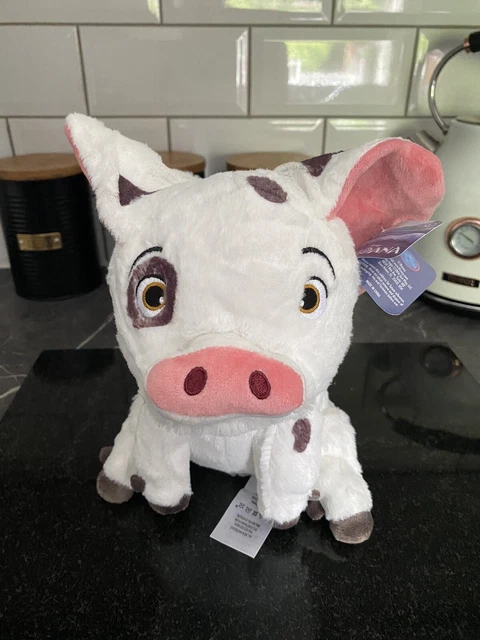 PUA PIG PLUSH Moana Disney Store Stamped Genuine Soft Toy 9" Tags £14. ...