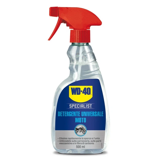 WD-40 SPECIALIST MOTO Universal Cleaner Degreaser Cleaning 500ml £37.49 ...