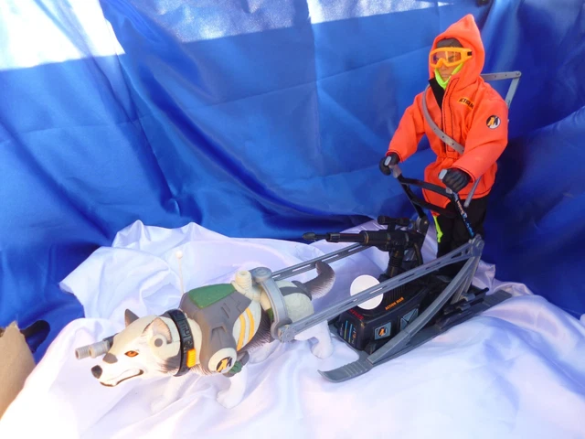 ACTION MAN ARTIC Expedition With Dog And Sled, all, ex cond ...