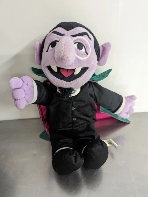 SESAME STREET COUNT Von Count Dracula 15” Soft Toy Plush (2021) WL ...