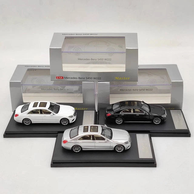1:64 MASTER VEHICLE Mercedes-Benz S450 W222 Diecast Toys Models ...