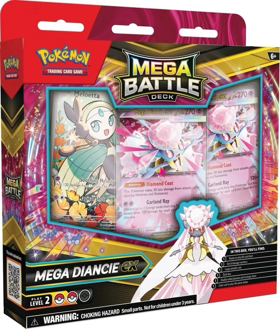 POKÉMON TCG MEGA Diancie ex Deck $95.00 - PicClick AU