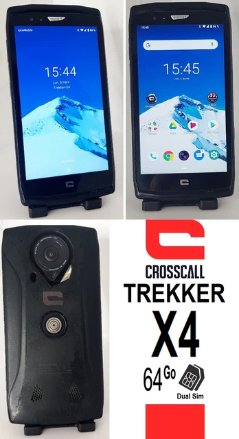 CROSSCALL TREKKER-X4 SMARTPHONE Débloqué 4G+ - 5,5"- 64 Go - Dual SIM ...