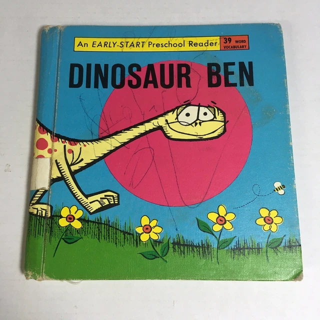 DINOSAUR BEN EARLY START Preschool Reader Decaprio 1965 39 Word Wonder Books £5.22 - PicClick UK