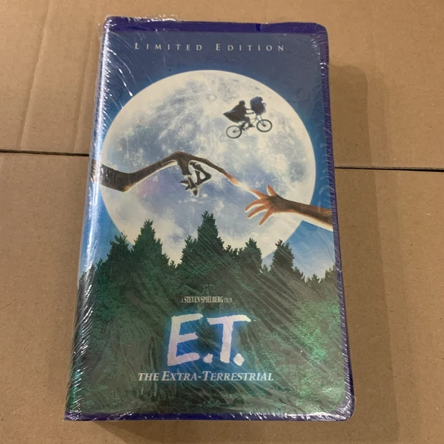 E.T. THE EXTRA-TERRESTRIAL VHS 2002, 20th Anniversary Limited Edition ...