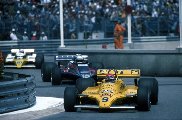 1980 JAN LAMMERS ATS Ford D4 Elio de Angelis Lotus Ford 81 F1 Old Photo ...