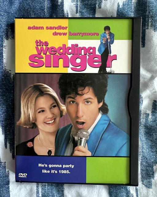 THE WEDDING SINGER ADAM SANDLER DREW BARRYMORE DVD 1998 Romance Comedy ...