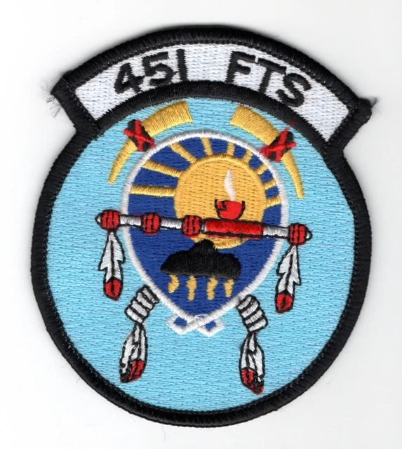 OLD USAF PATCH - 451st Flying Training Squadron - 323rd FTW - Mather ...
