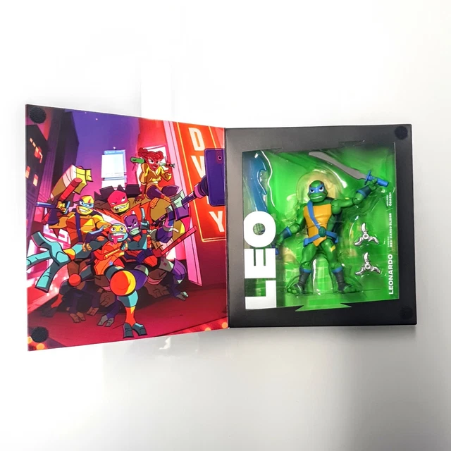 PLAYMATES TOYS RISE of the Teenage Mutant Ninja Turtles 2018 Leonardo ...
