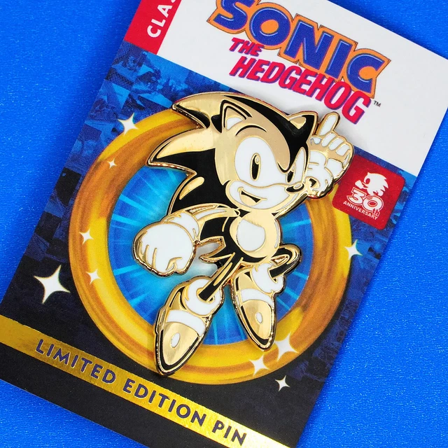 SONIC THE HEDGEHOG Pin Sonic Mania - 30th Anniversary Limited Edition ...