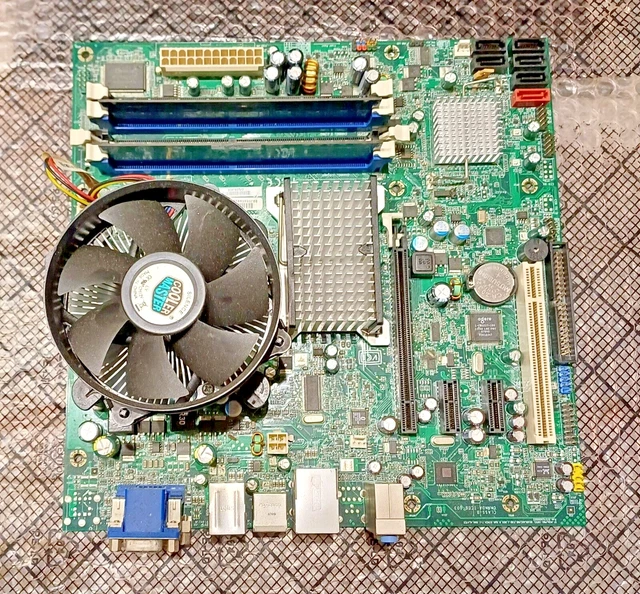 INTEL DESKTOP BOARD DQ35JOE D82085-801 mATX Motherboard SKT775 Bundle £ ...