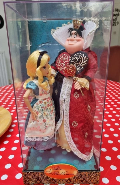 DISNEY LIMITED EDITION Dolls Alice And Queen Of Hearts Fairytale Set £ ...