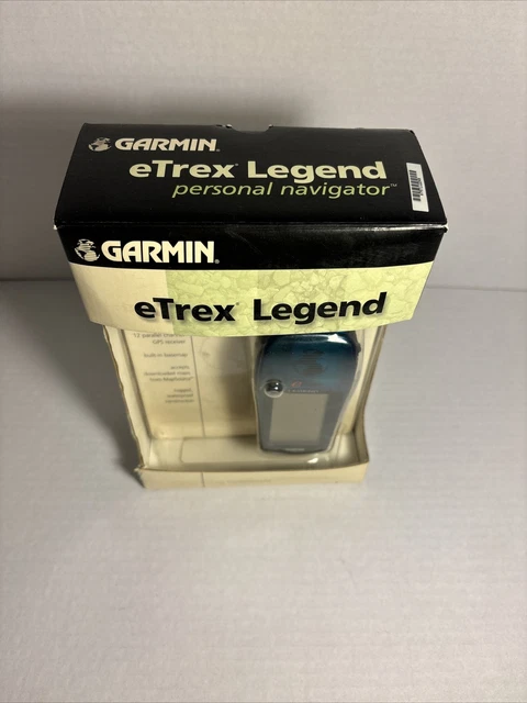 GARMIN ETREX LEGEND Handheld Personal GPS Navigator Hiking Camping $40. ...