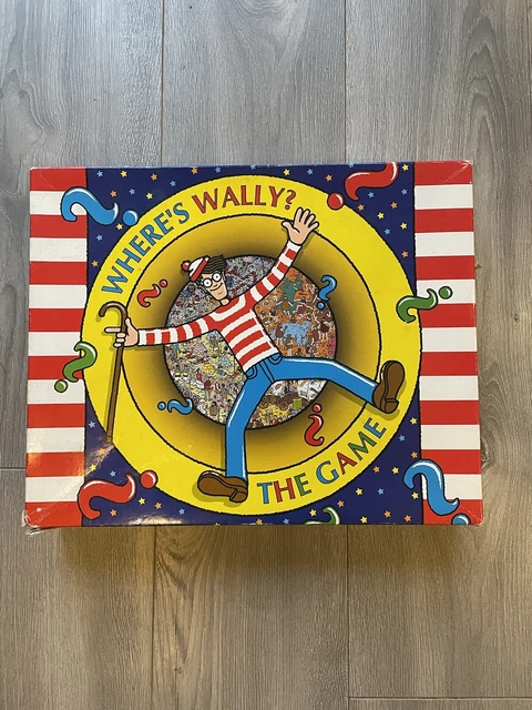 WHERE'S WALLY THE Game 1996 Complete With Wally Doll & Instructions £14 ...