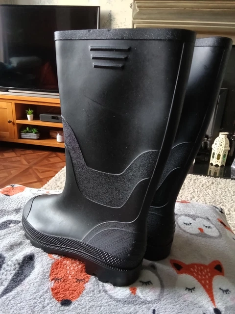 WELLINGTON BOOTS BLACK Brand New Size For Good Quality £12.65 - PicClick UK